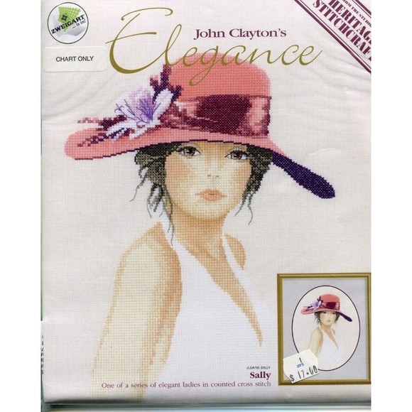 Heritage Crafts | Other | Cross Stitch Chart Heritage Craft Elegance Sally | Poshmark